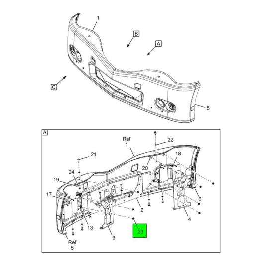 3535859C1 Navistar International | Hex Nut M12 - 19 Pack | Source One ...