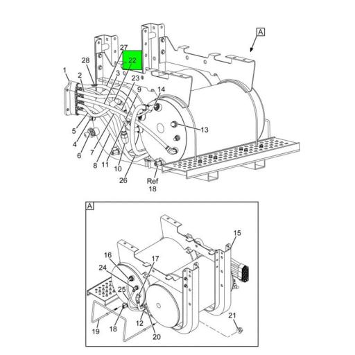 3572247C1 Navistar International | Air Manifold | Source One Parts Center