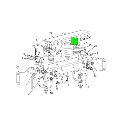 2602754C1 Navistar International | Air Spring with Attachment | Source ...