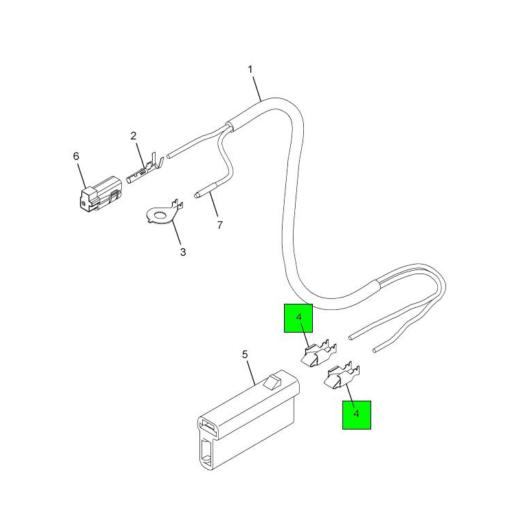 333733C1 Navistar International | TERMINAL CABLE FEMALE PACKARD 56 ...