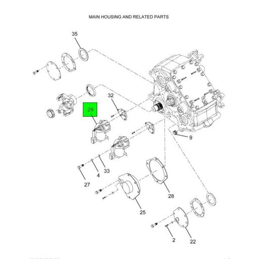 2512025C1 Navistar International | Transfer Case Actuator Electric ...