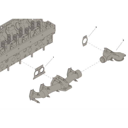 5579054 | Cummins® | Exhaust Manifold Kit | Source One Parts Center
