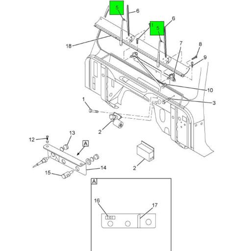 1665108C2 Navistar International | Windshield Wiper Arm | Source One ...