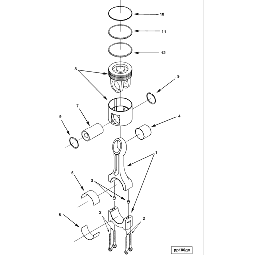 4089405 Cummins | Connecting Rod Bearing Kit | Source One Parts Center