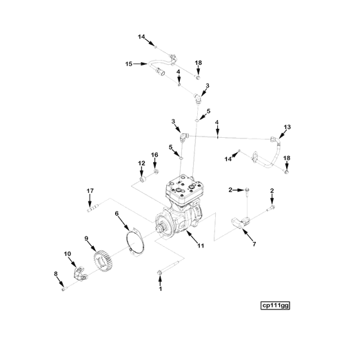 4337585 Cummins | Air Compressor Head Kit | Source One Parts Center