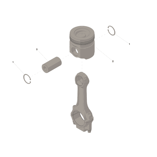 3631244 | Cummins® | Piston Engine Kit | Source One Parts Center