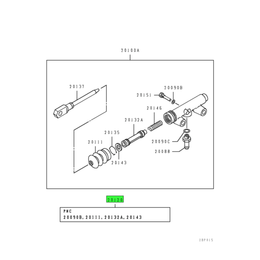 ME636074 Mitsubishi FUSO | Clutch M/CYL Piston and Boot Kit | Source ...