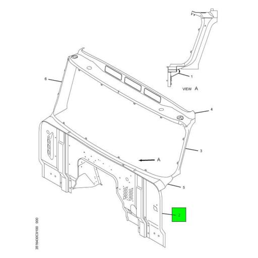3544584C91 Navistar International | Dash Panel | Source One Parts Center