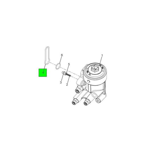 1838630C1 Navistar International | Fuel Pressure Regulator Gasket ...