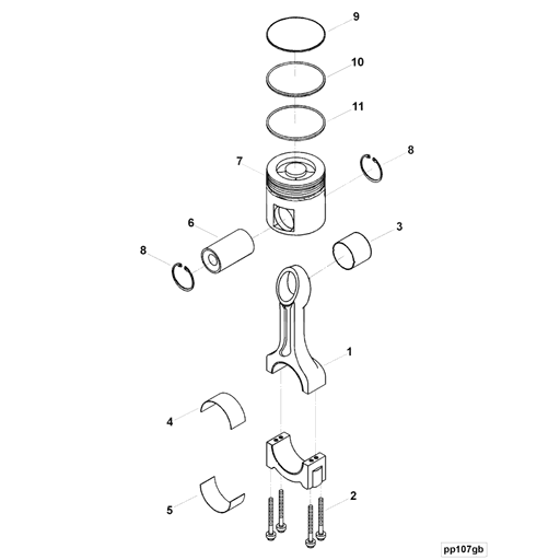4309441 Cummins | Piston Ring Kit | Source One Parts Center