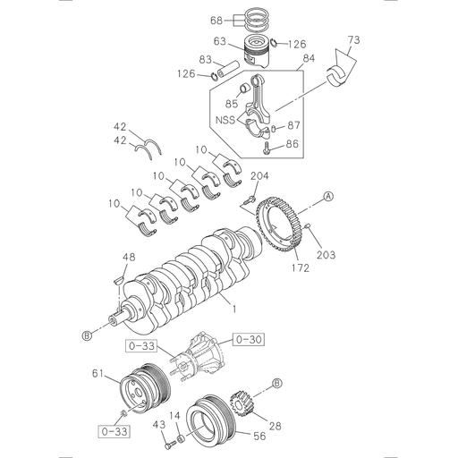 8-98185-780-0 Isuzu | Piston Ring Set | Source One Parts Center