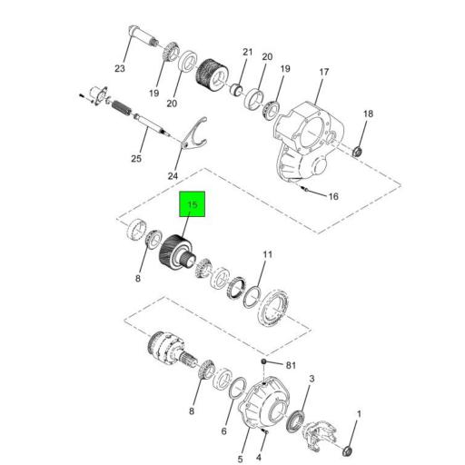 481108C1 Navistar International | Gear Differential Hel Drive 14472-74 ...