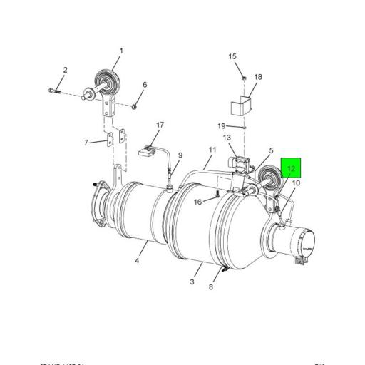 2510965C1 Navistar International | Rear Pressure Line Assembly | Source ...