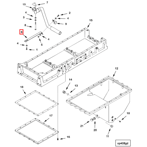 3003755 Cummins | Tube Brace | Source One Parts Center