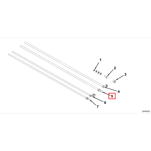 4918697 Cummins | Leak Test Hose | Source One Parts Center