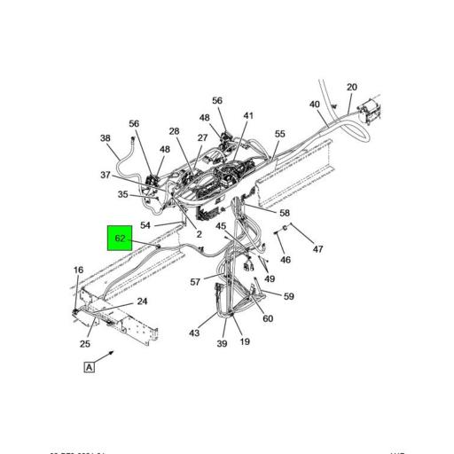 3948245C1 Navistar International | Brake Hose and Cable Guide - 5 Pack ...