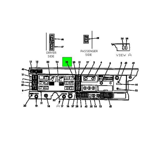 2040884C91 Navistar International | Cab DRL Main Wiring Harness ...