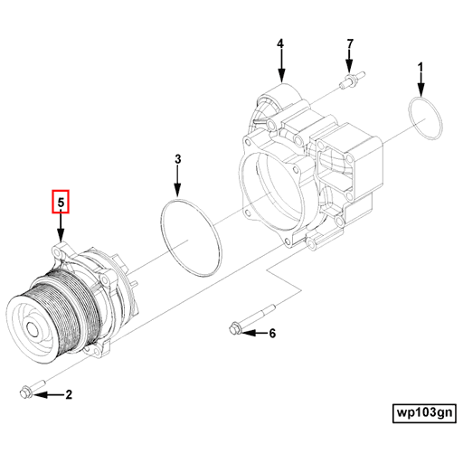 3687900 Cummins | Water Pump Core | Source One Parts Center