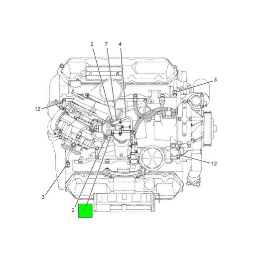 1826730C1 Navistar International | Tee Fitting 3/8 in | Source One ...