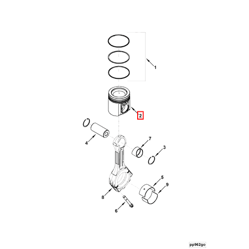 4898076 Cummins | Engine Piston | Source One Parts Center