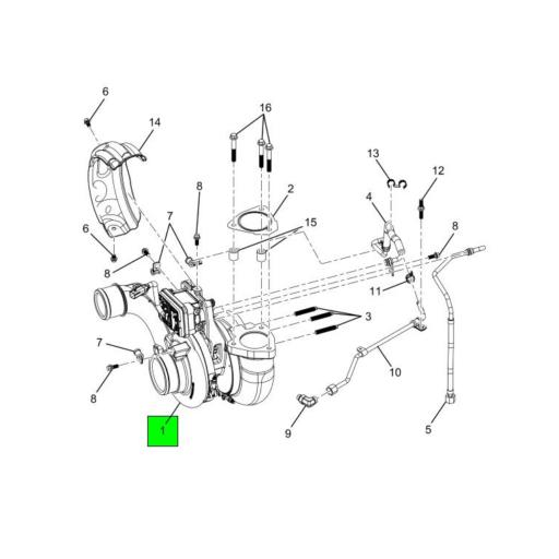 2517623C94 Navistar International | Turbocharger Kit | Source One Parts ...