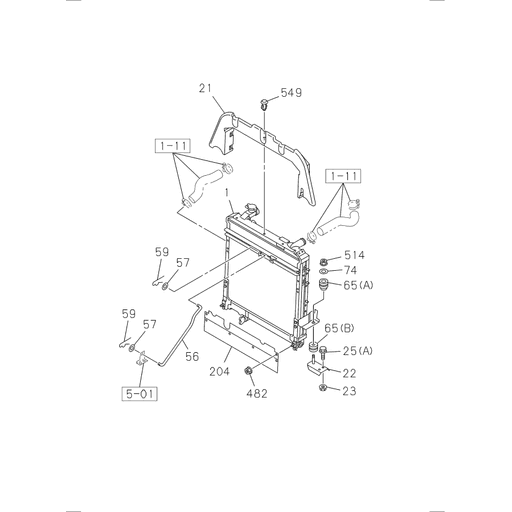 8-98113-212-0 Isuzu | Rad Seal | Source One Parts Center
