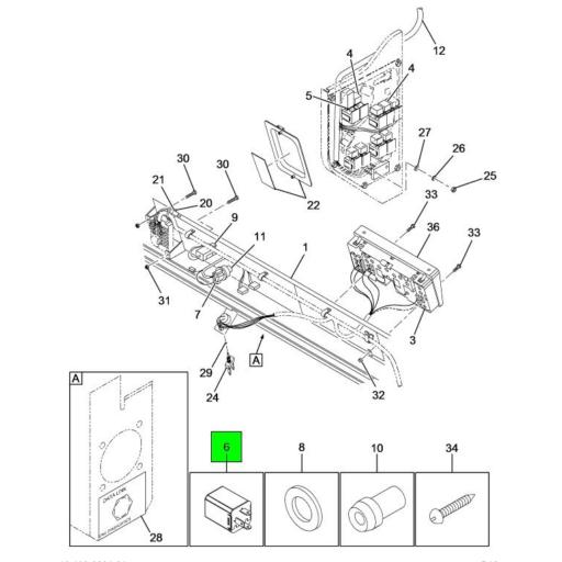 3727820C1 Navistar International | Flasher Assembly | Source One Parts ...