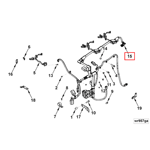 3979318 Cummins | Electronic Control Module Wiring Harness | Source One ...