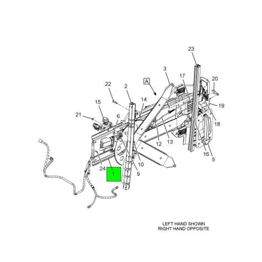 2601865C1 Navistar International | Brace Beam Sub-Assembly Front Power ...