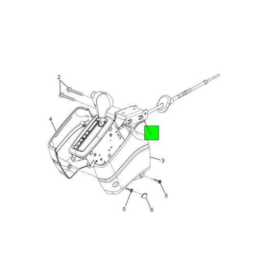 3825388C92 Navistar International | Eaton HV Transmission Hand Control ...