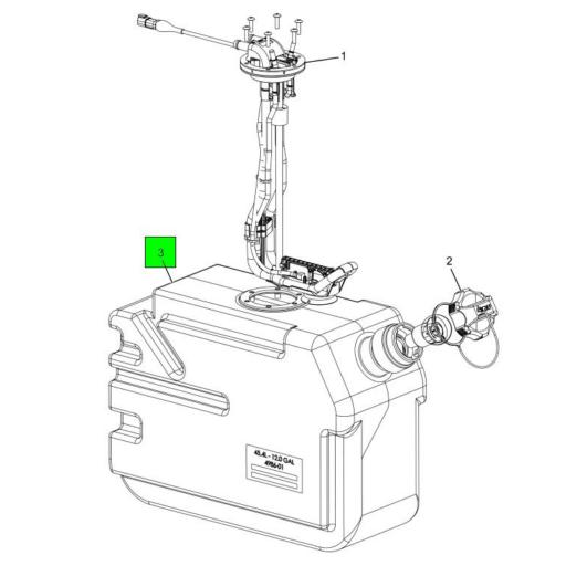 2515184C1 Navistar International | 12 GAL DEF TANK ONLY | Source One ...