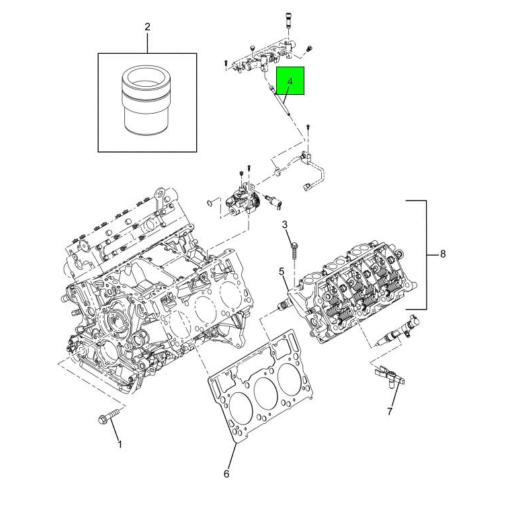1881401C91 Navistar International | TUBE ASSY CASE TO HEAD | Source One ...