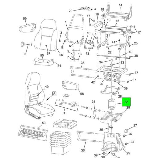 1696990C91 Navistar International | Kit 95 | Source One Parts Center