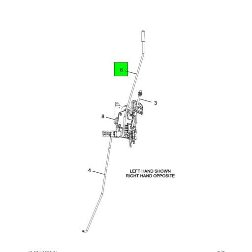 4069151C91 Navistar International | ROD DOOR RELEASE ROD ASMRH | Source ...