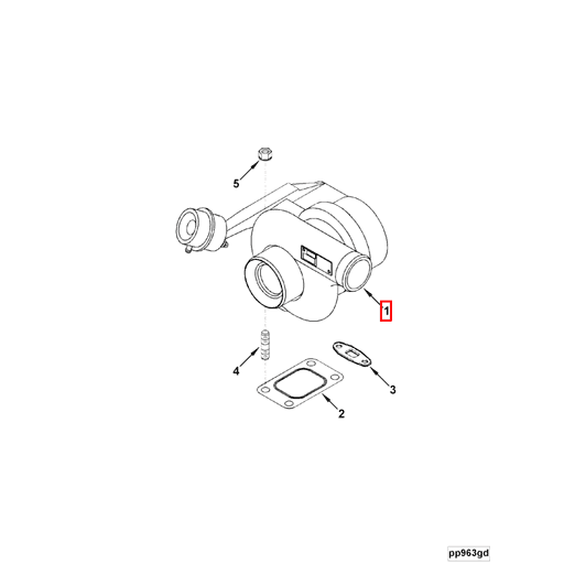 4045172 Cummins | Turbocharger | Source One Parts Center