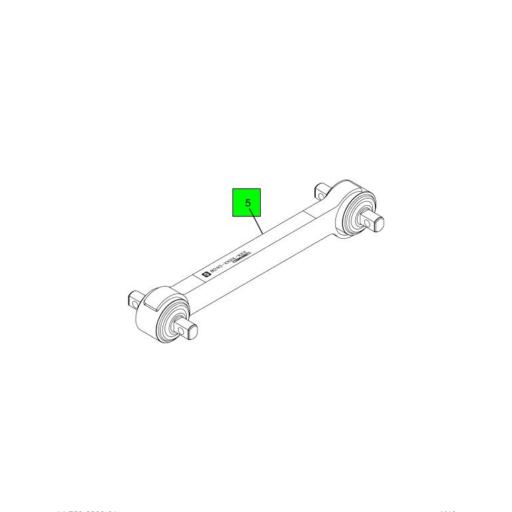 6720061C91 Navistar International | Torque Rod 735 mm Traax | Source ...