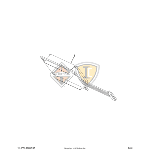 3554433C1 Navistar International | Meter Odometer LCD | Source One ...