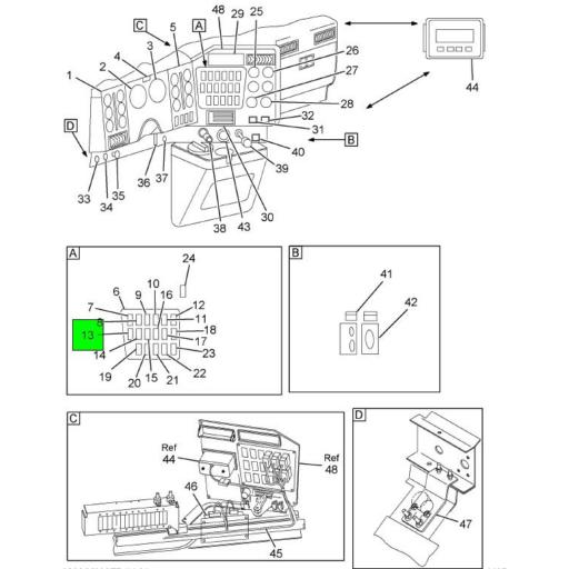 2010094C1 Navistar International | Intermittent Wiper/Washer Switch ...