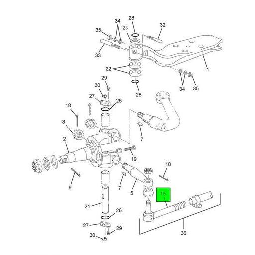 ETN0817018 Navistar International | Tie Rod End Assembly | Source One ...