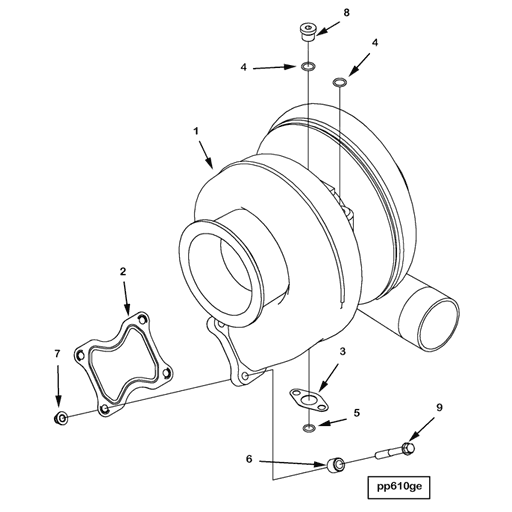 2882050 Cummins | Turbocharger Kit | Source One Parts Center