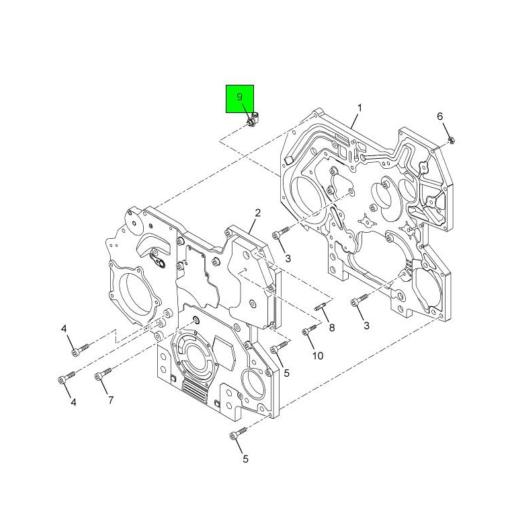 1877109C91 Navistar International | Fitting Assembly Special Tube 90 ...