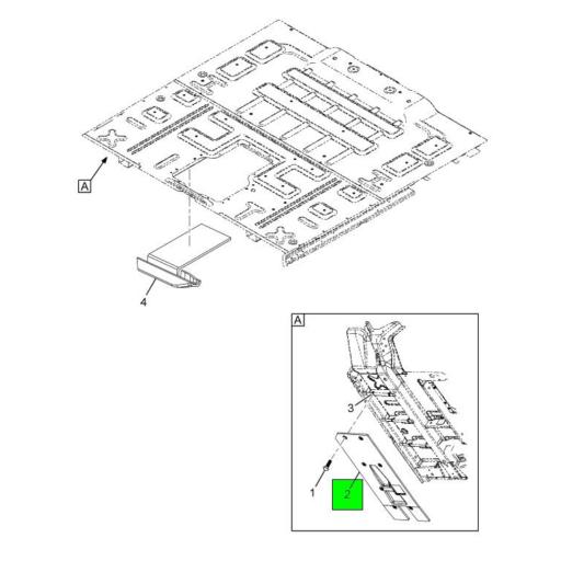 3810218C4 Navistar International | Cab Heat Shield | Source One Parts ...