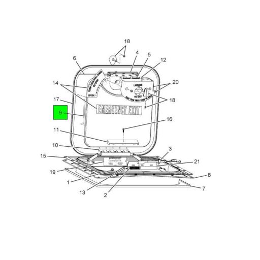 2590475C91 IC Bus | Lid Replacement Assembly | Source One Parts Center