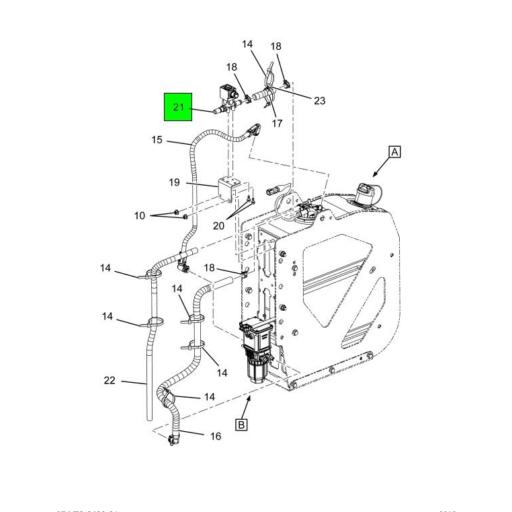 4064184C1 Navistar International | DEF Tank Heater Valve | Source One ...