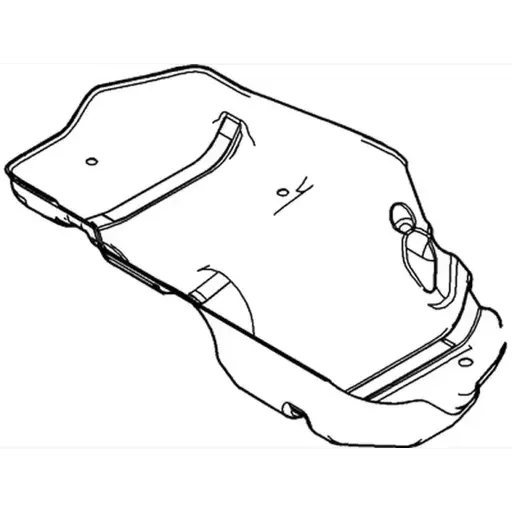 AL8Z9B007A Ford | Fuel Tank Shield | Source One Parts Center