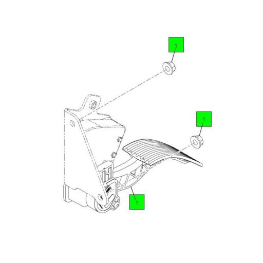 2595195C91 Navistar International | Accelerator Pedal Kit with Sensor ...