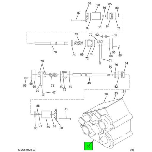 2508905C1 Navistar International | Transfer Case Housing | Source One ...