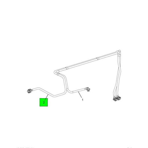 6136330C1 Navistar International | Formed Fuel Line Tube Assembly FWS ...