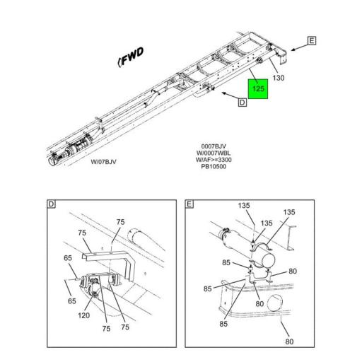 3845794C2 Navistar International | Exhaust Pipe | Source One Parts Center