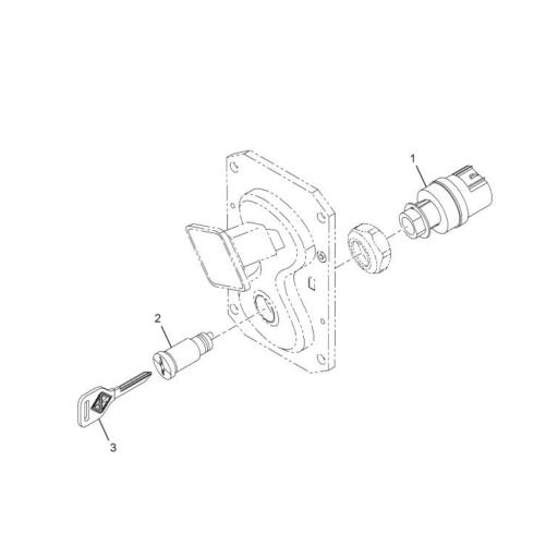 2022632C92 Navistar International | Door Lock and Ignition Cylinder Kit ...